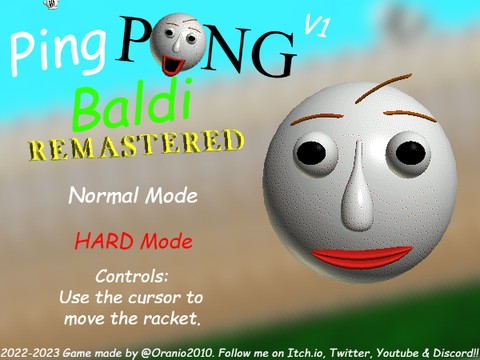 Ping Pong Baldi Remastered (V1)