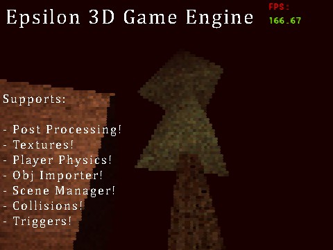 Epsilon 3D Engine