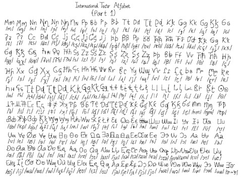International Teacher Alphabet 2.0