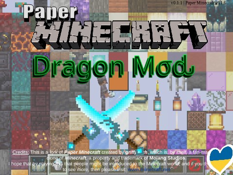 Elemental Dragon Minecraft | Paper Minecraft Mod