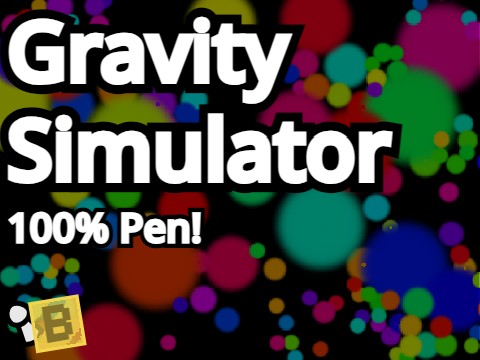 Gravity Simulator 100% Pen