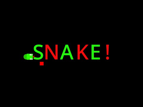 Snake game without pen!
