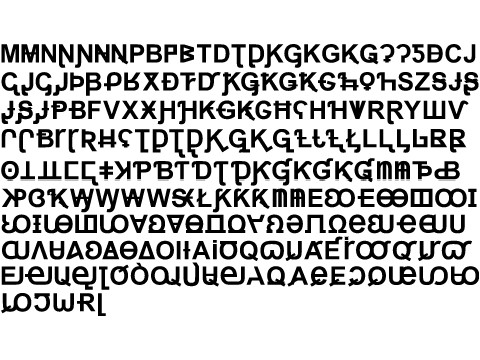 International Leafonetix Arial Bold 4.0