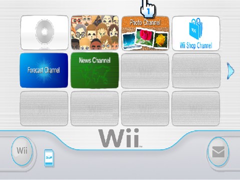 Wii Menu with WiiConnect24