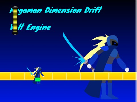 Mega Man Dimension Drift: Volt Engine test