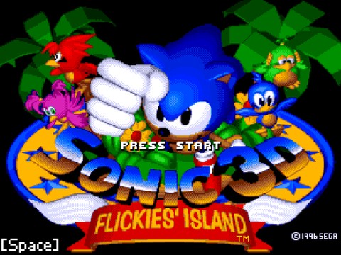 Sonic 3D Blast - SEGA Mega Drive - Genesis