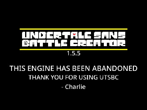 Undertale Sans Battle Creator (Version 1.5.5)