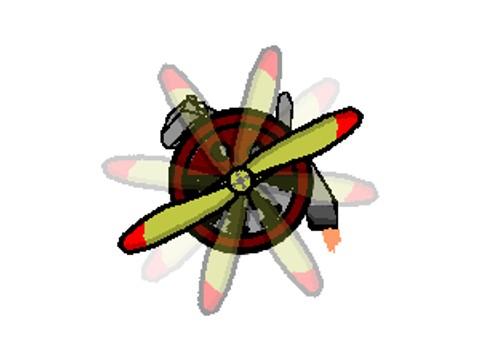 WW1 Era Aircraft Rotary engine