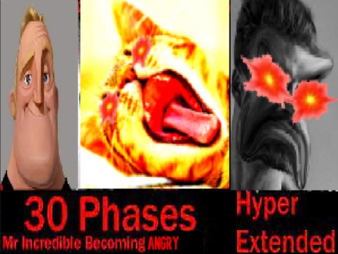 Mr. Incredible Becoming Angry (30 Phases)