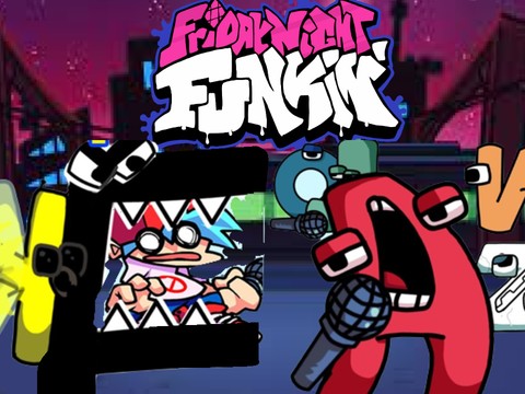 [BOSS BATTLE] ALPHABET LORE x FNF || All Letters v.s F || FNF AYS ...