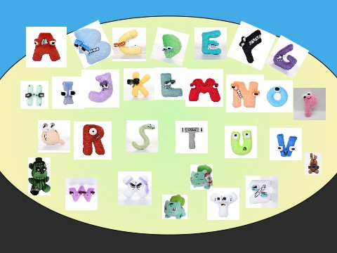 Alphabet Lore Plush Band V4