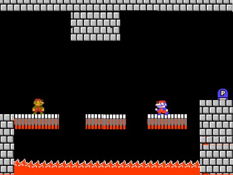 Mario VS Beta Mario Boss Battle