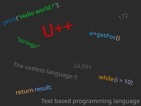 U++, programming language v1.0.3