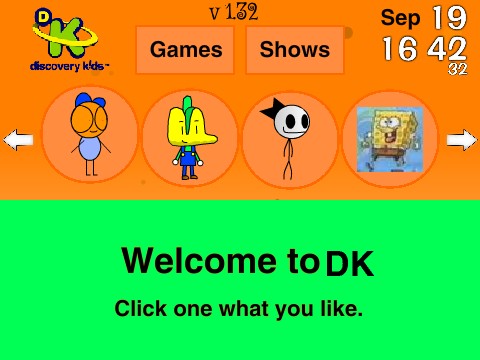 Discovery Kids UK Website (2015)