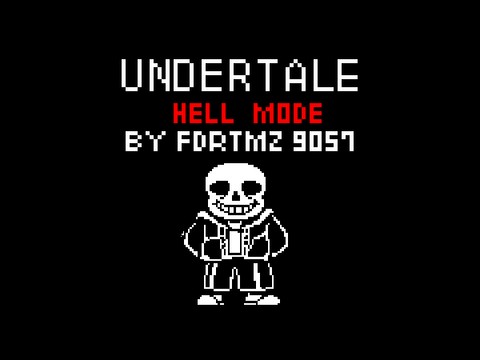 undertale hell mode sans by fdrtmz9057 ver 1.0