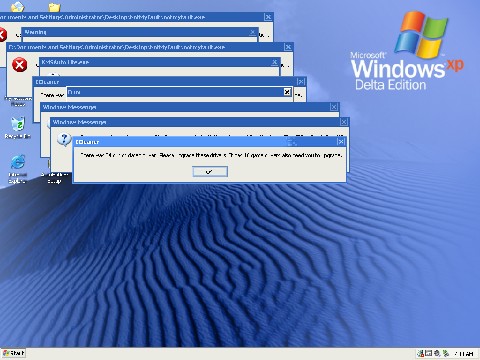 Windows XP Delta Edition Crazy Error Maker