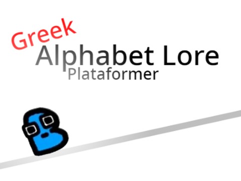 Greek Alphabet Lore Platformer