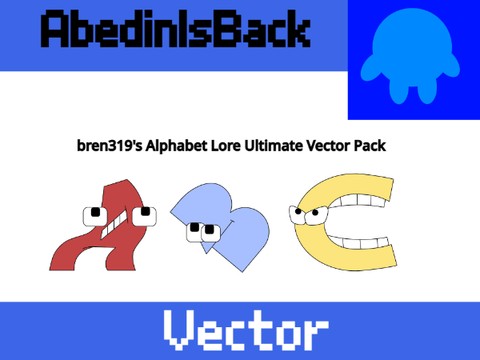 bren319's Alphabet Lore Ultimate Vector Pack