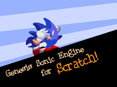 Genesis Sonic Engine Green Hill (Ver 1.3) with HD sprites