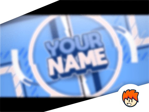 ⸢2D⸥ EPIC BLUE INTRO & THEMED OUTRO TEMPLATE | Identity reveal!