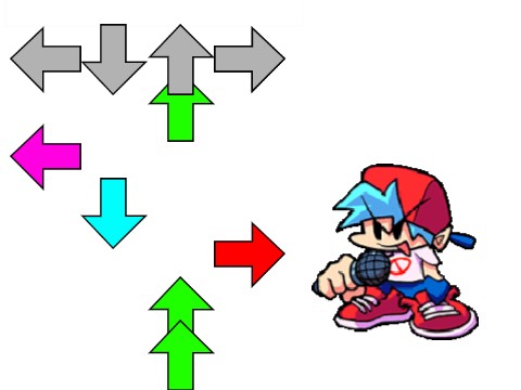 FNF 4 keys editor! autoplay on