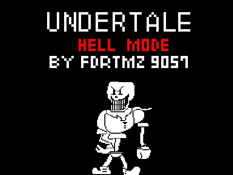 undertale hell mode papyrus phase1