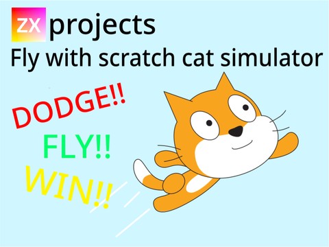 Fly with scratch cat v1.9 (mobile-friendly!)