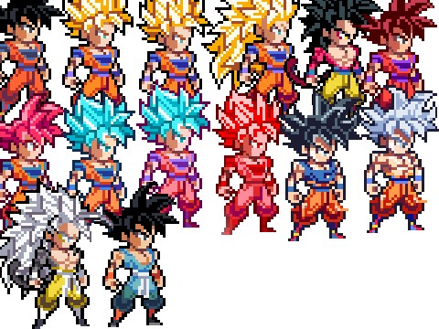 Goku Sprites (Rare)