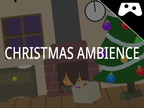 Interactive christmas scene