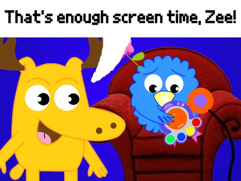 Moose and Zee: Enough Screen Time!