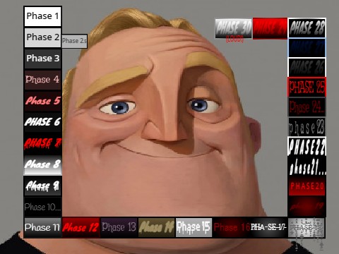 Time Machine Ranking List but it's Mr. Incredible Becoming Uncanny (30 ...