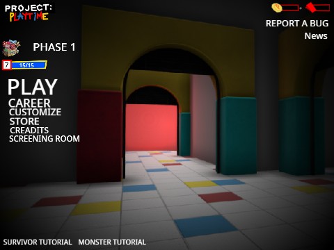 Project Playtime menu test