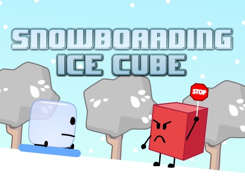 Snowboarding Ice Cube