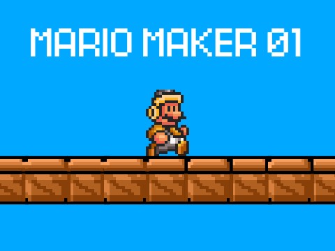 Super Mario Maker - A scrolling Platformer Creator