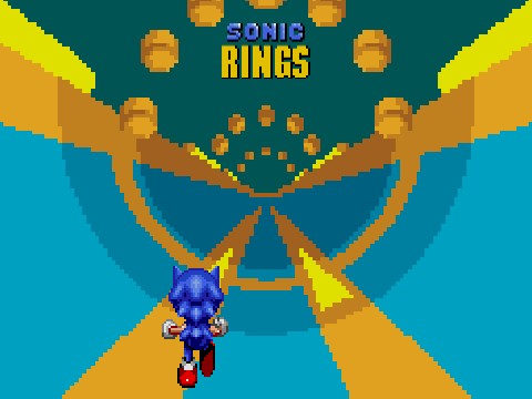 Sonic 2 special stage