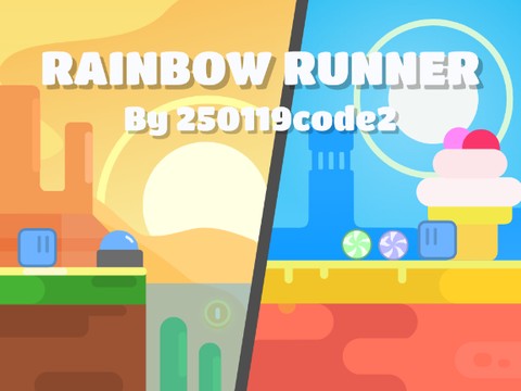Rainbow Runner || Platformer || #games
