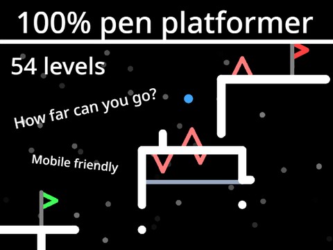 100% pen platformer