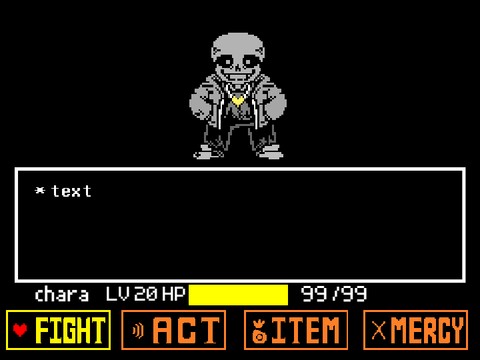 OverSave-Tale sans fight phase1 DEMO