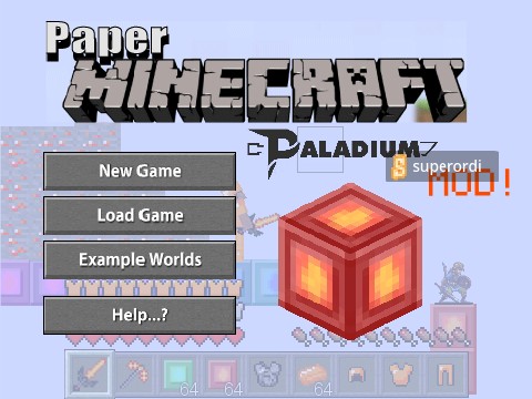 Paper Minecraft Super Mod