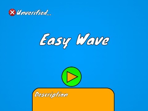 Geometry Dash easy wave