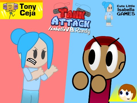 Tank Attack! Isabella vs. Randy #games #all #tankattack