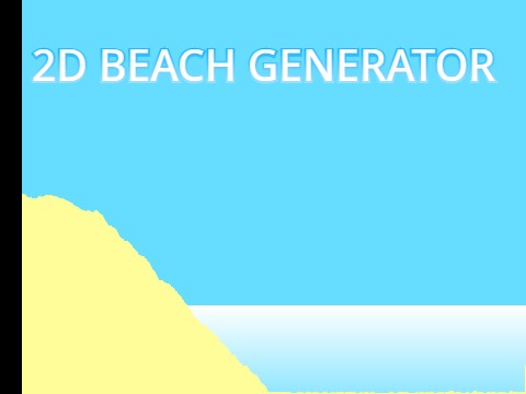 2d Beach Generator