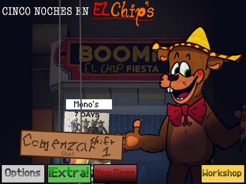 Five nights at El Chip´s - 2.0 Final unfinished release
