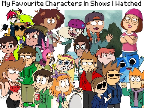 My Favorite Characters In Shows I Watched
