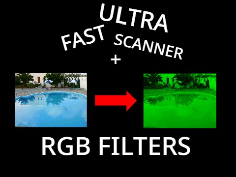 RGB filters + Image Scanner