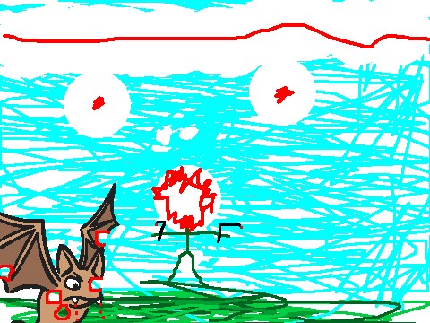 happy friend sad-bat