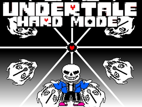My ver.UNDERTALE HARD MODE sans fight!![undertale au]
