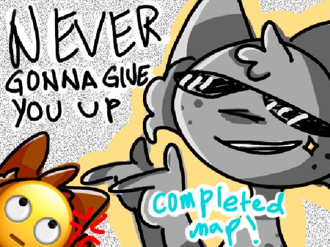 nggyu || complete squirrel x ash map!
