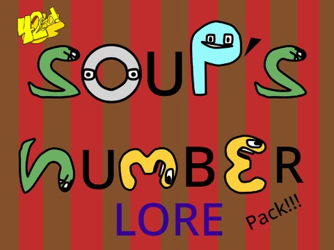 Mega Ultra Soup Number Lore Pack