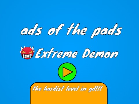 Geometry Dash ads of the pads